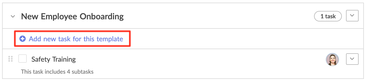 Edit Task List Template – Redbooth Help